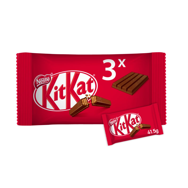Σοκολάτα Γάλακτος 3 pack ΚΙΤΚΑΤ (3x41,5g) σε ΠΡΟΣΦΟΡΑ - Supermarket24.gr