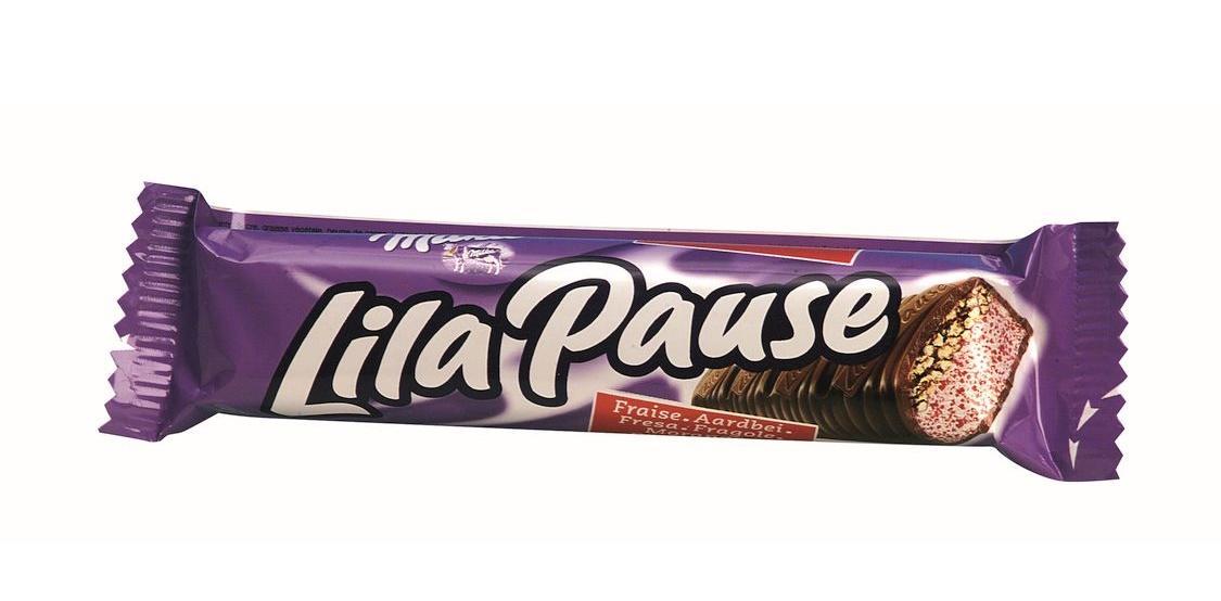 Σοκολάτα Lila Pause Milka (34g) σε ΠΡΟΣΦΟΡΑ - Supermarket24.gr