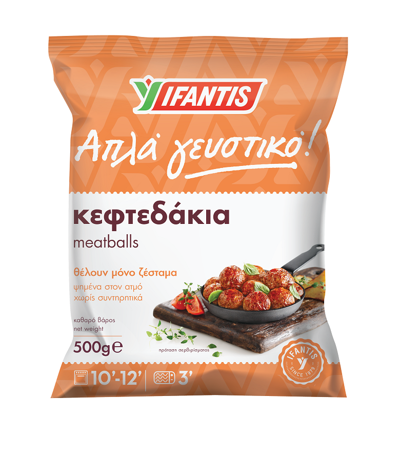 Κεφτεδάκια Κατεψυγμένα Ifantis (500 g) σε ΠΡΟΣΦΟΡΑ - Supermarket24.gr
