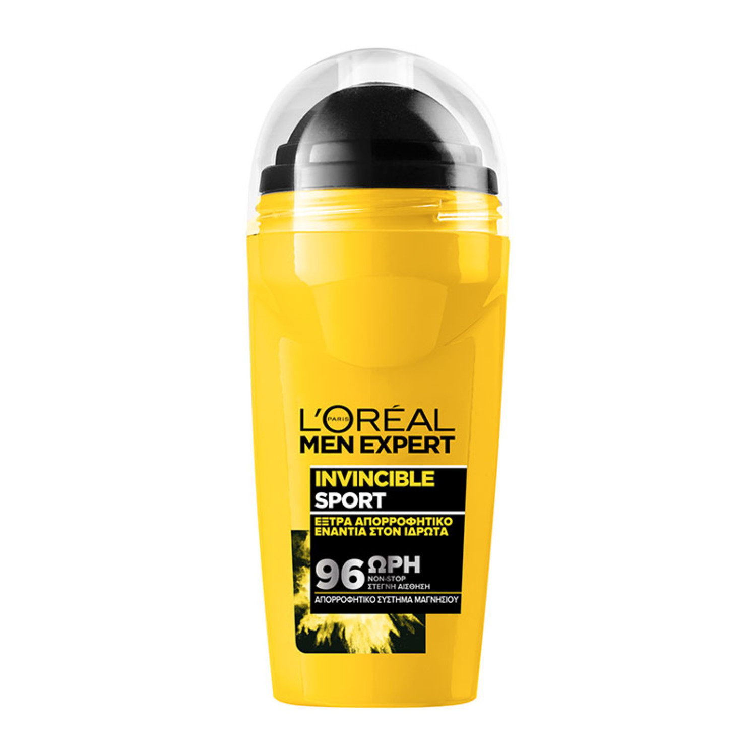 Invincible Sport Roll On Αποσμητικό 96ωρη Δράση L'Oreal Men Expert ...